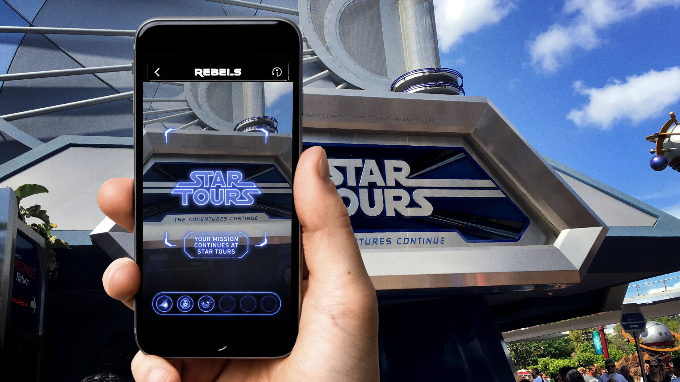 Star Wars Rebels In-Resort AR Hunt