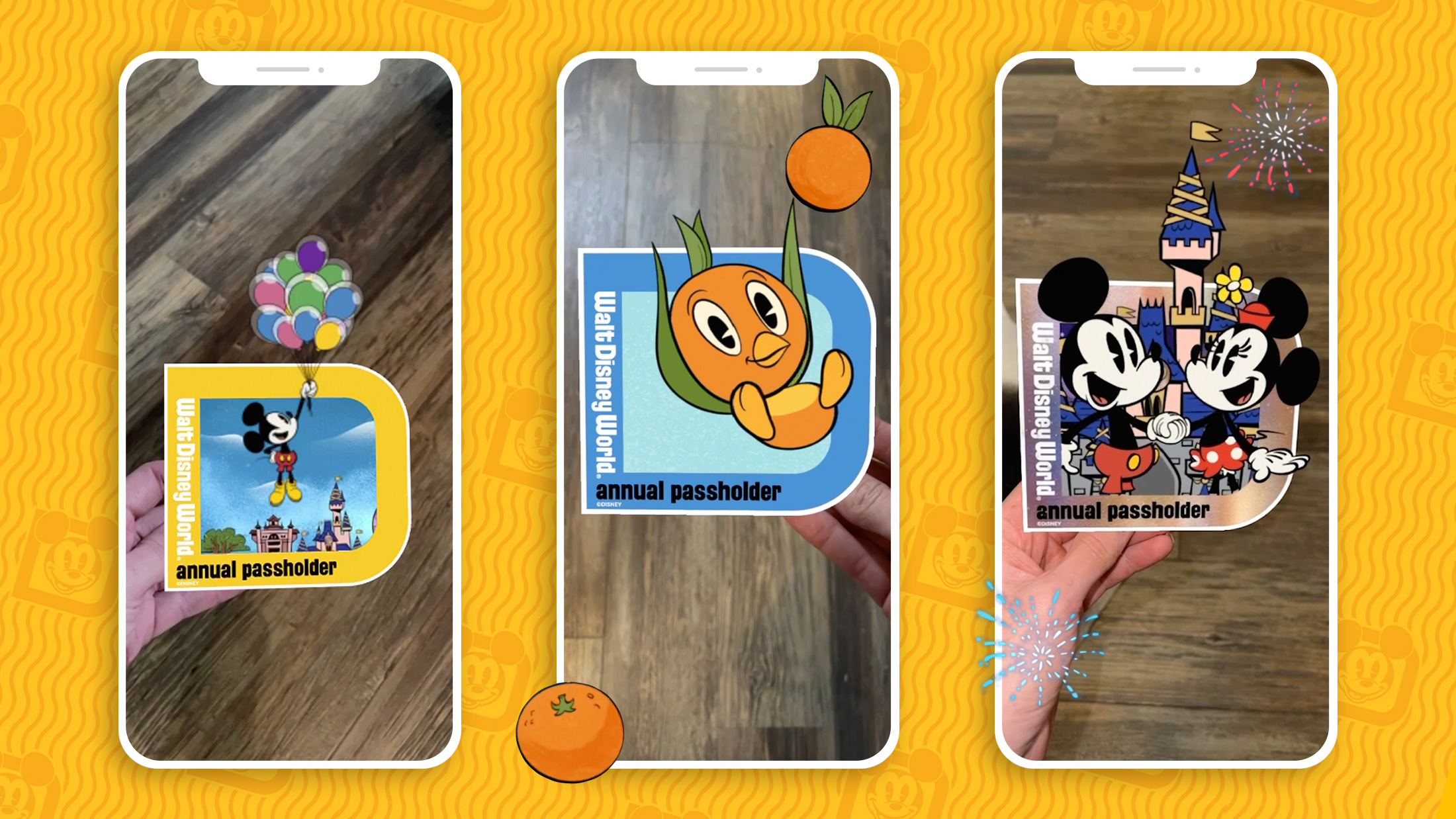 WALT DISNEY WORLD AR MAGNETS SOCIAL LENS