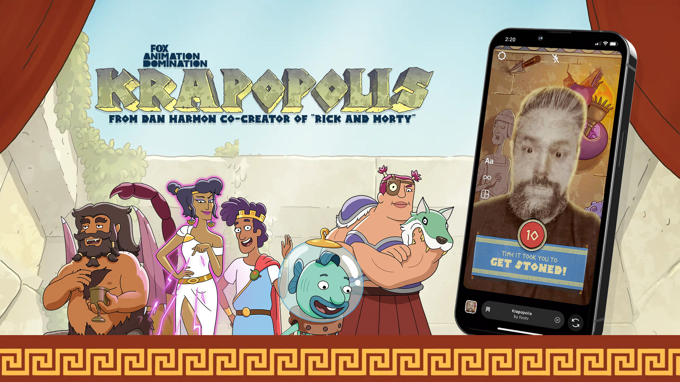 FOX Krapopolis Spark AR Lens