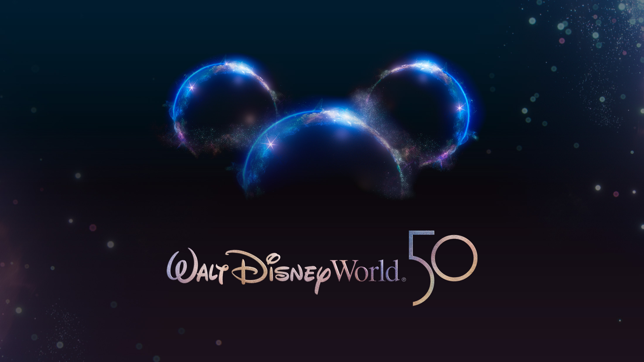 WALT DISNEY WORLD’S 50TH ANNIVERSARY EARIDESCENT CELEBRATION