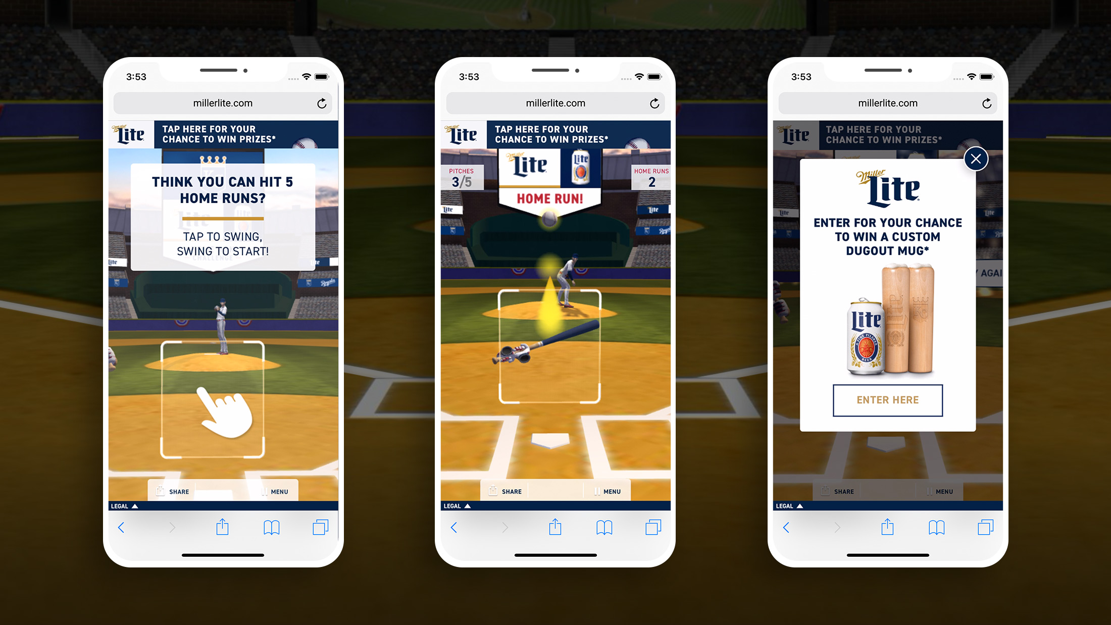 COORS LIGHT & MILLER LITE HOME RUN CHALLENGE