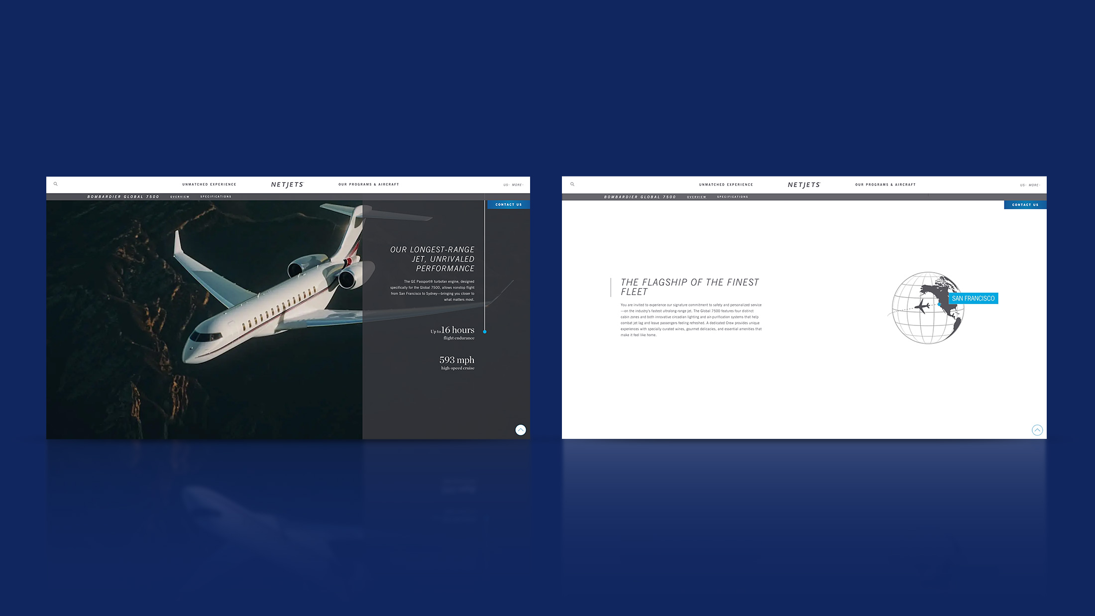 NETJETS BOMBARDIER GLOBAL