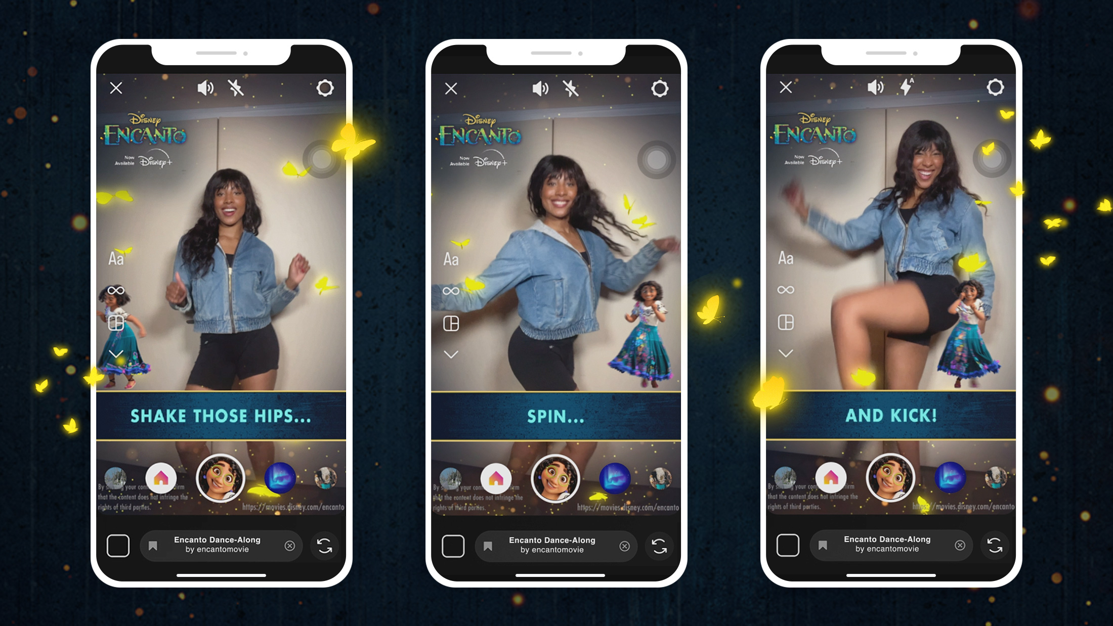 D100 Encanto Dance-A-Long Social AR Lens
