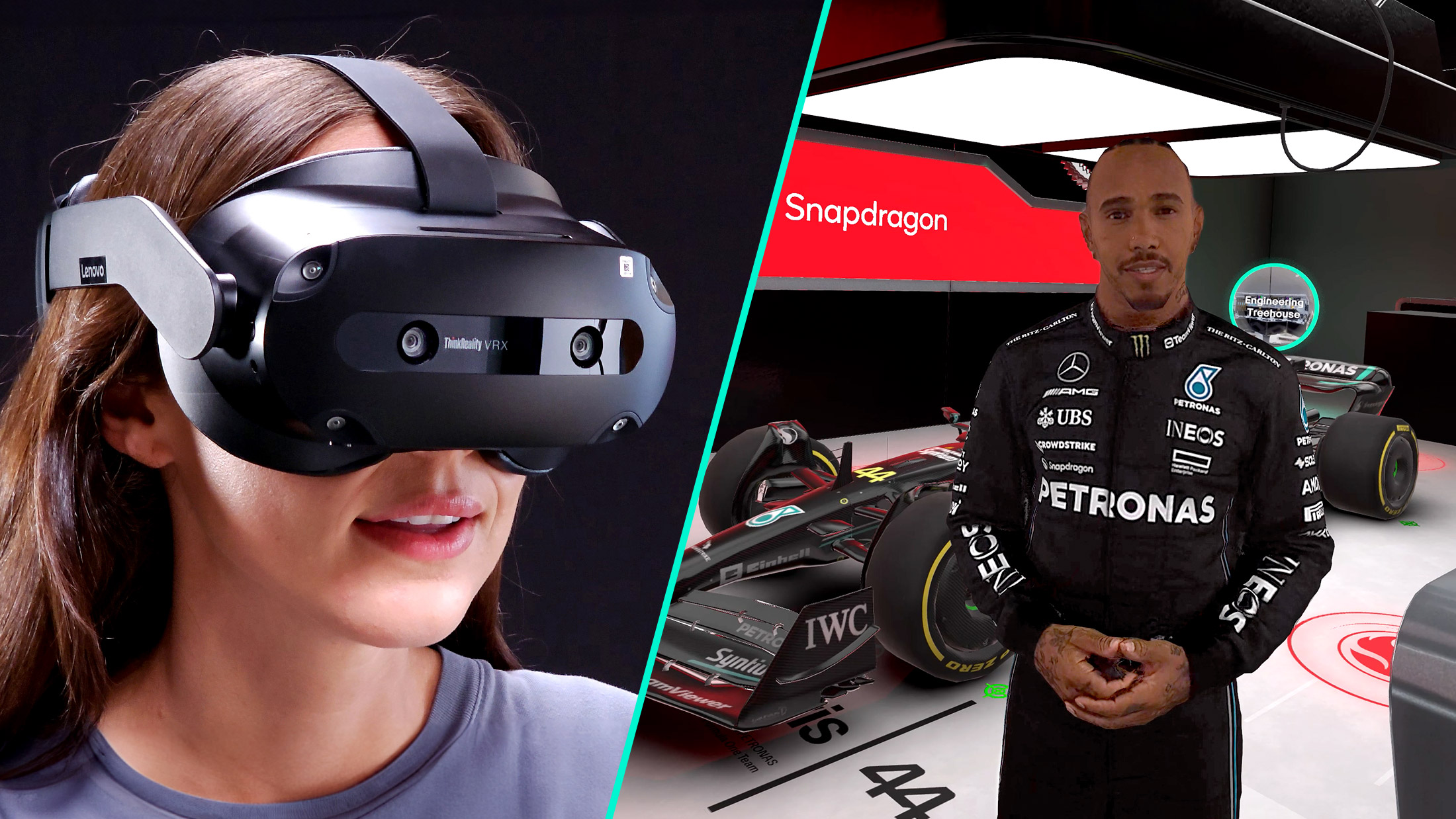 Snapdragon Mercedes-AMG PETRONAS Formula 1 Team VIP Garage Tour