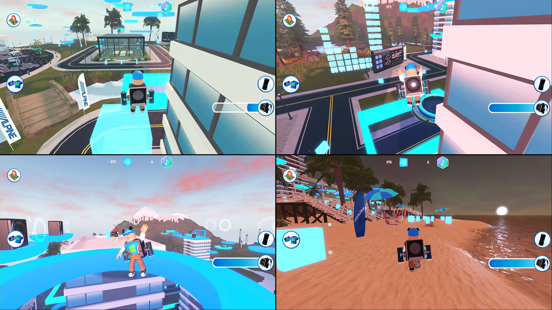 Alpine Park on Roblox