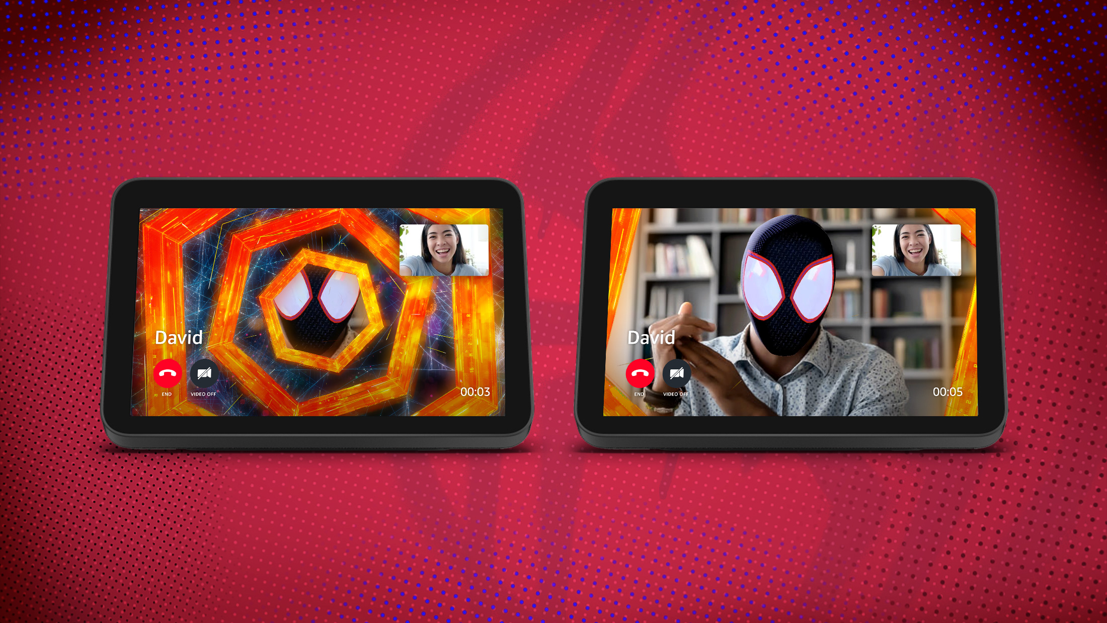 Alexa Spider-Man: Across the Spider-Verse AR Calling Experience