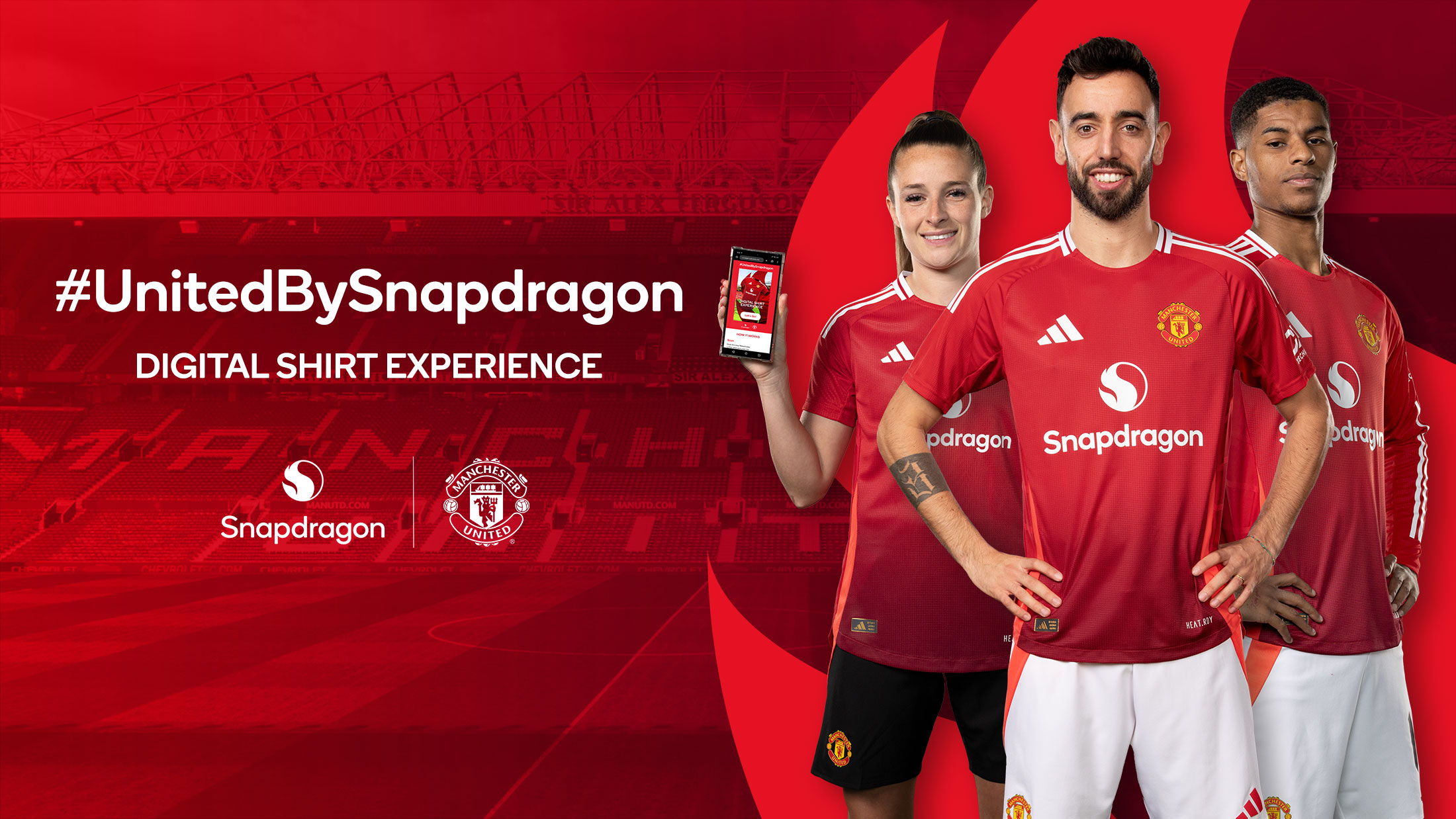 Snapdragon Manchester United Shirt WebAR
